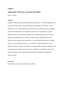 Bournemouth University Research Online [BURO] - Anti-populism ...